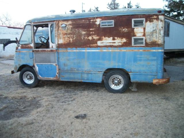1960 White Step Van 1960 white Motor Co step van PDQ 3/4 ton hippy van