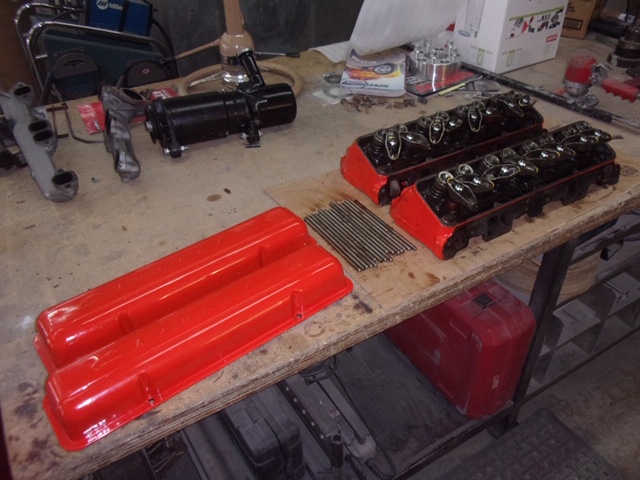 Chevrolet 1955 Chevy 265 engine Heads completely restored