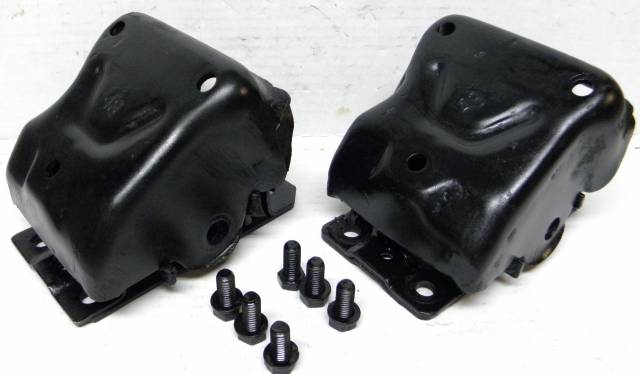 Sbc Motor Mounts SBC Small Block Chevy Solid Engine Motor Mounts 283 ...